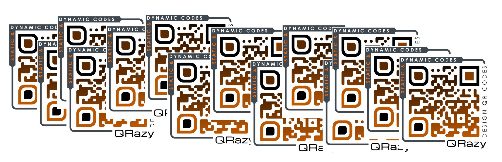 QRazy - design QR codes - dynamische en statische QR code toepassingen